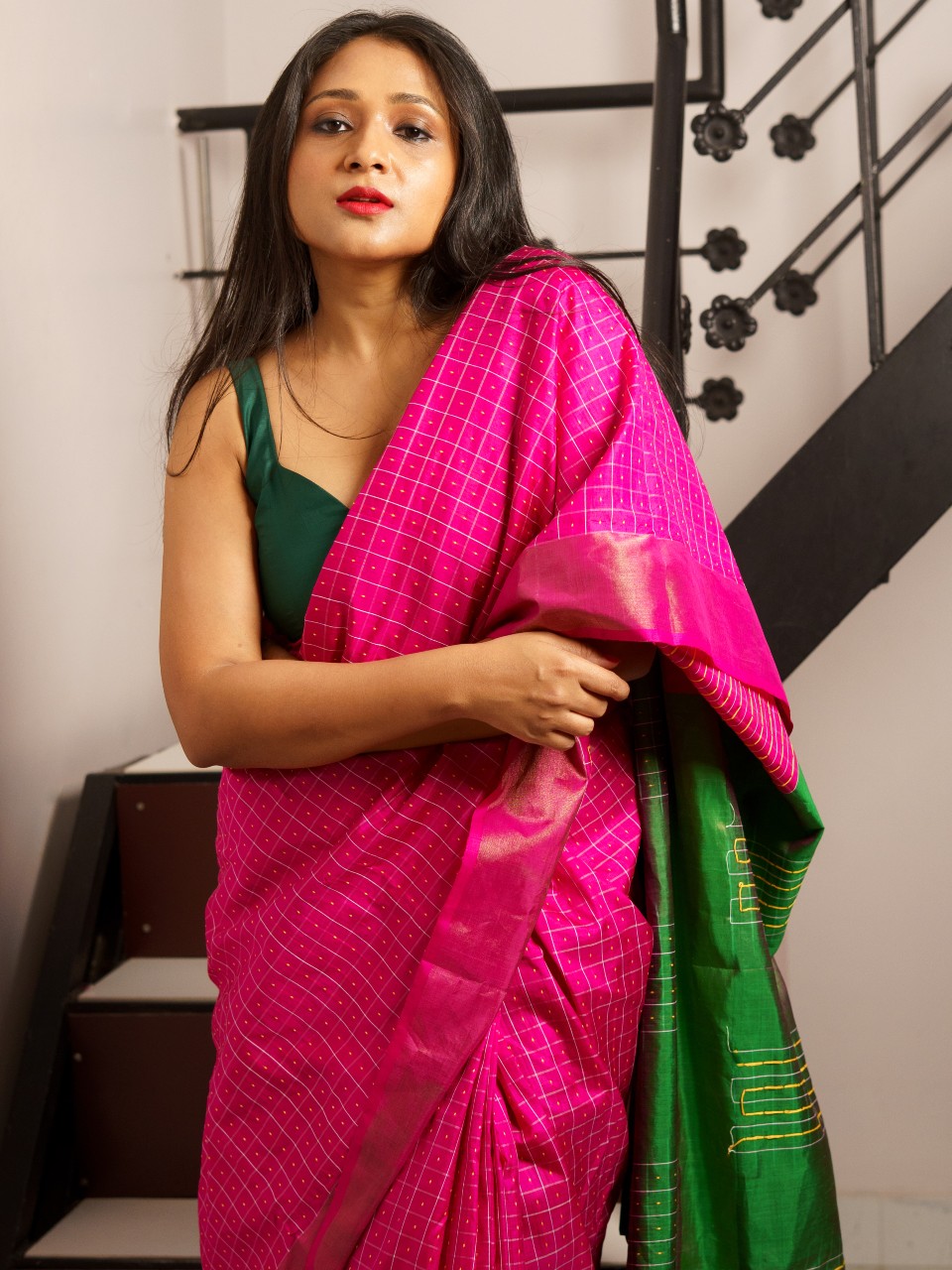 Marwa Handwoven Silk Saree - Online Handcrafted Luxury Store I Women ...